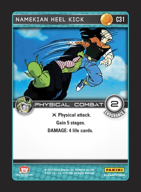 Namekian Heel Kick | DragonBallZTCG Wiki | Fandom