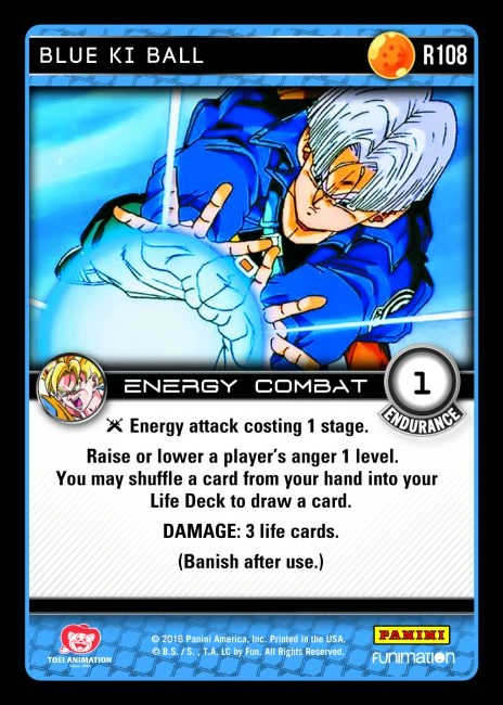 Blue Ki Ball | DragonBallZTCG Wiki | Fandom