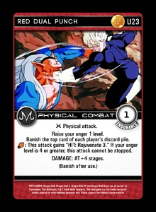 Red Dual Punch | DragonBallZTCG Wiki | Fandom