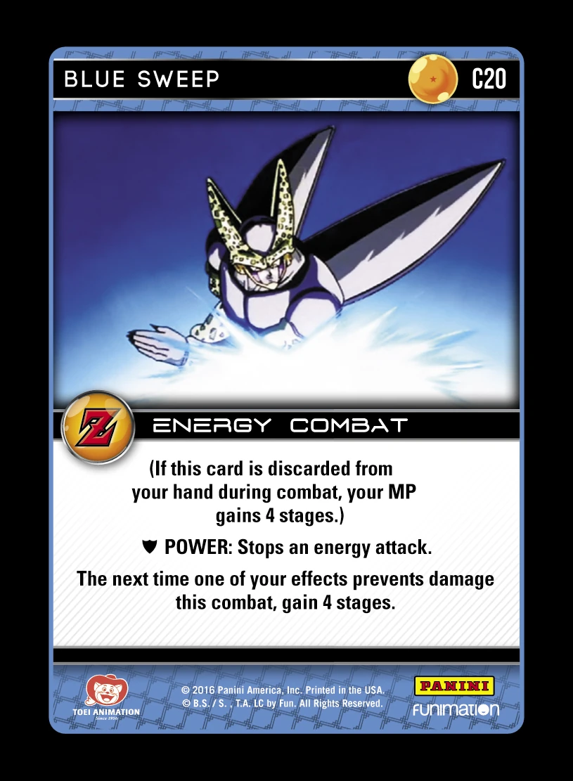 Blue Sweep | DragonBallZTCG Wiki | Fandom