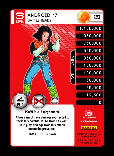 Android 17 - Battle Ready | DragonBallZTCG Wiki | Fandom