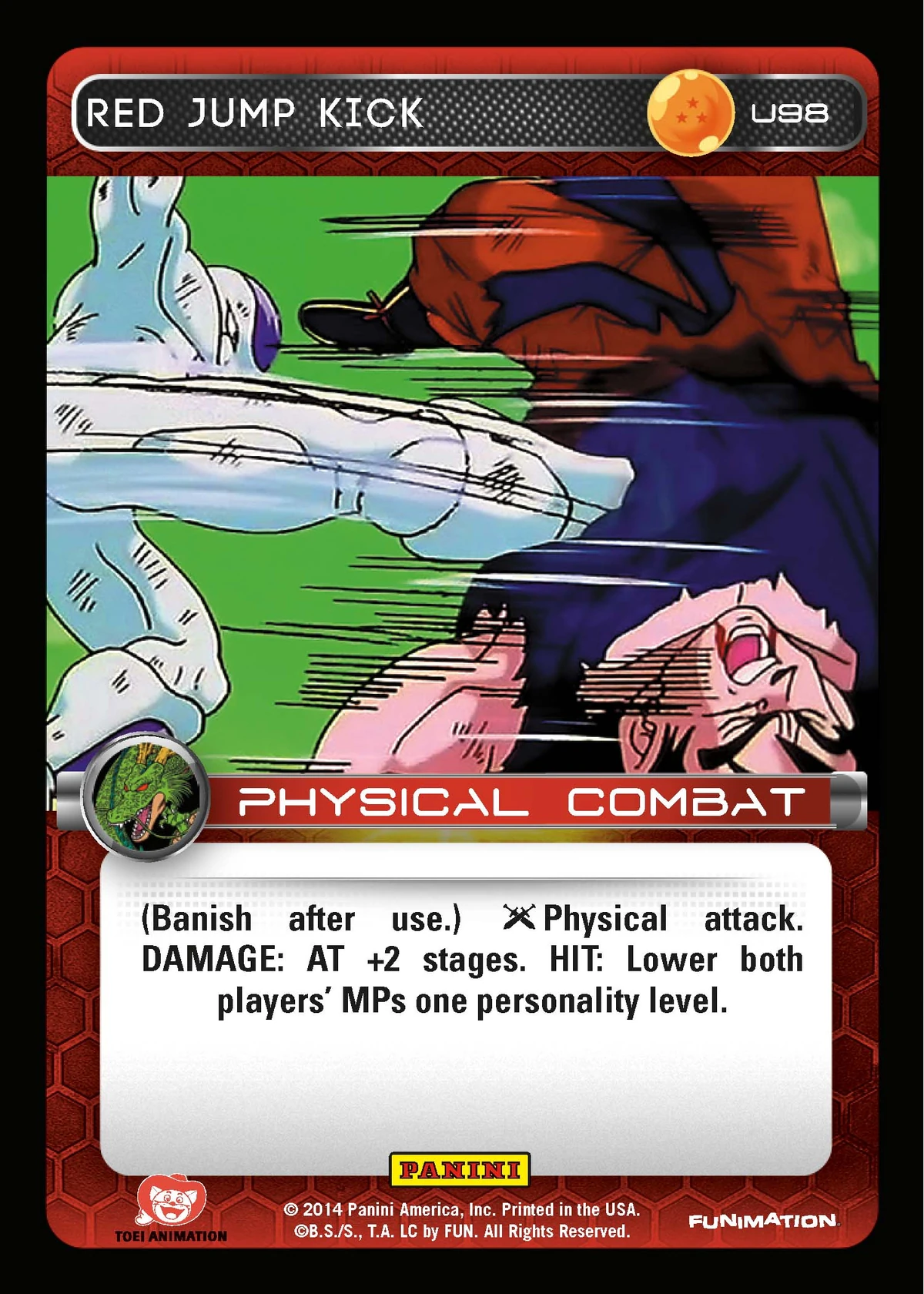 Red Jump Kick | DragonBallZTCG Wiki | Fandom