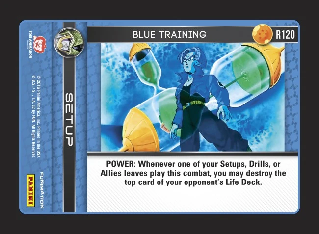 Blue Training | DragonBallZTCG Wiki | Fandom