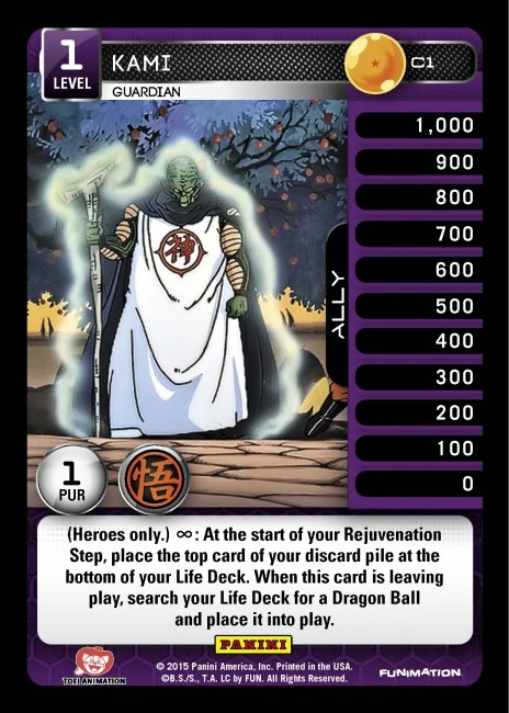 Kami - Guardian | DragonBallZTCG Wiki | Fandom