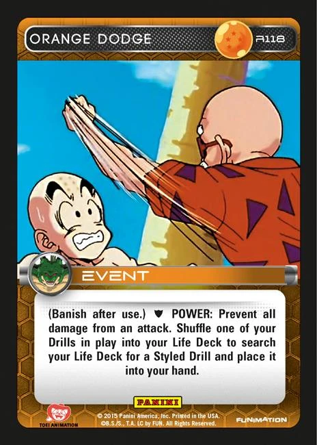 Orange Dodge | DragonBallZTCG Wiki | Fandom