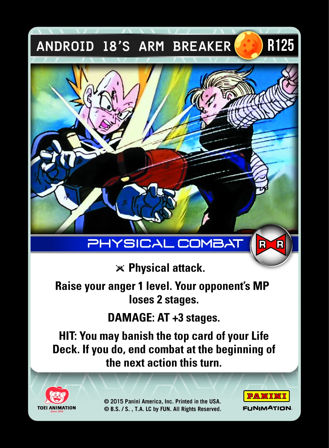 Android 18's Arm Breaker | DragonBallZTCG Wiki | Fandom