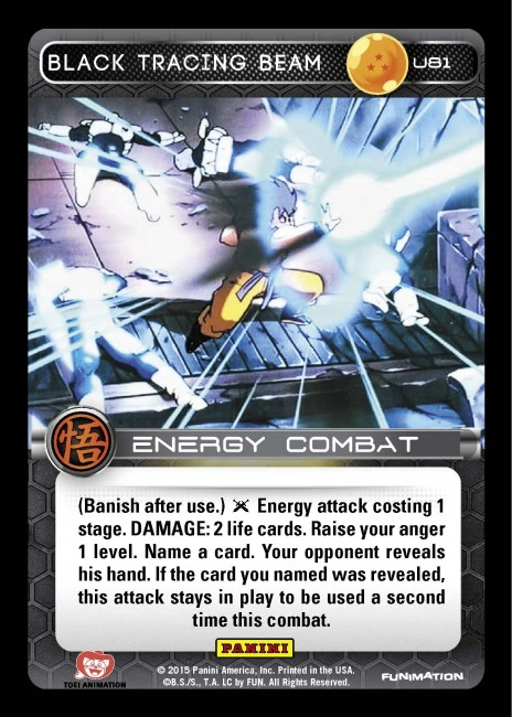 Black Tracing Beam | DragonBallZTCG Wiki | Fandom