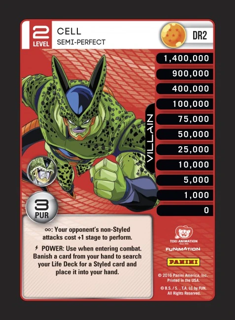 Cell - Semi-Perfect | DragonBallZTCG Wiki | Fandom