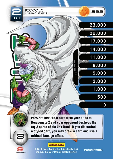 Piccolo - Combat Stance | DragonBallZTCG Wiki | Fandom
