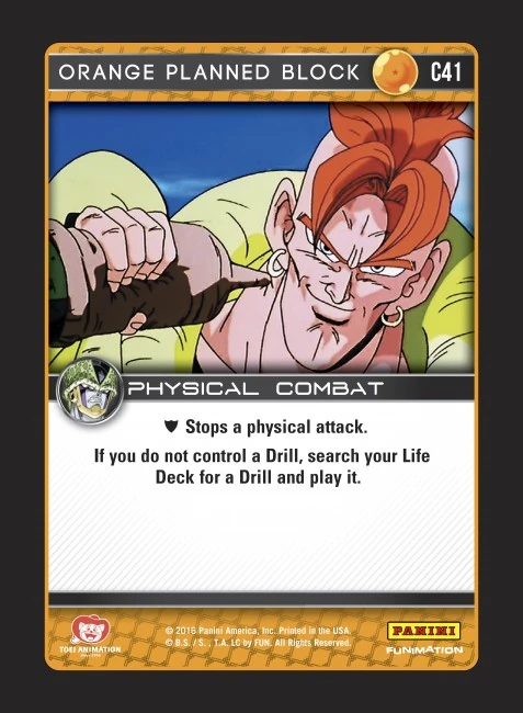 Orange Planned Block | DragonBallZTCG Wiki | Fandom