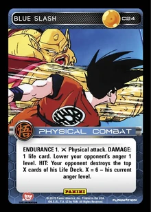 Blue Slash | DragonBallZTCG Wiki | Fandom