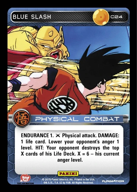 Blue Slash | DragonBallZTCG Wiki | Fandom