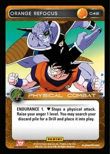 Orange Refocus | DragonBallZTCG Wiki | Fandom
