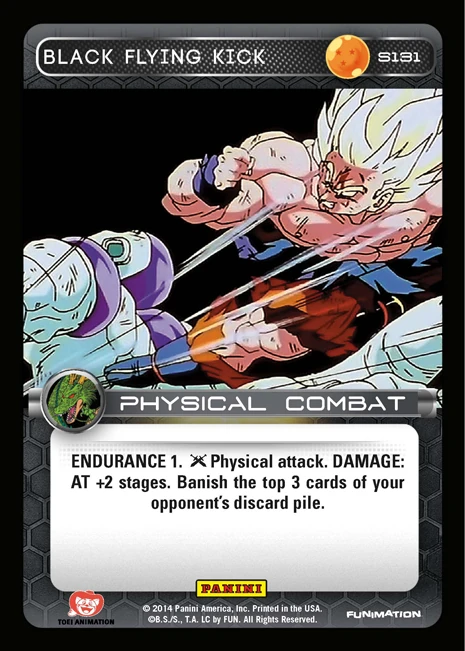 Black Flying Kick | DragonBallZTCG Wiki | Fandom