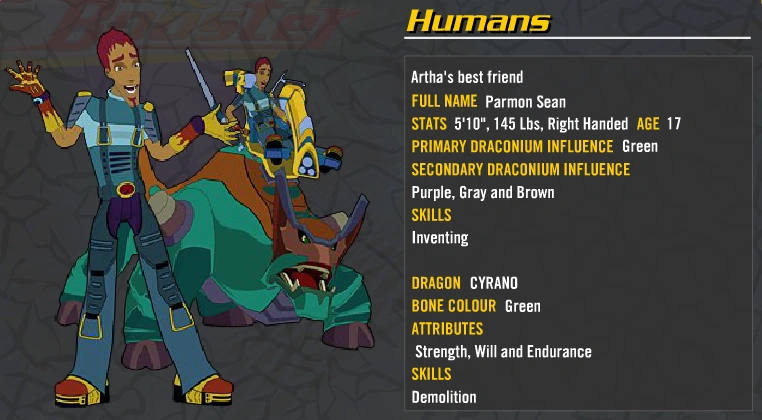 Parmon Sean | Dragon Booster Wiki | Fandom