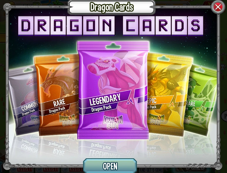 Packs de Cartas Dragón | Wiki Dragon City | Fandom