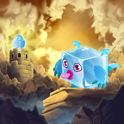 Ice Cube Dragon Dragon City
