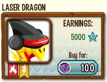 Laser Dragon Dragon City