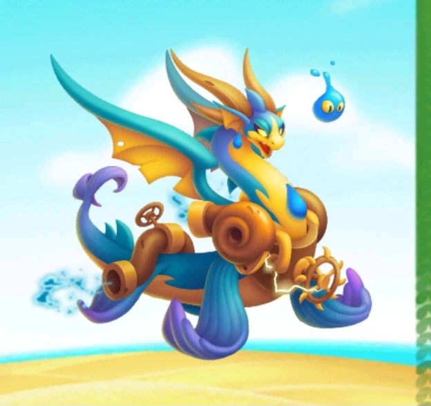 Hydroelectric Dragon | Dragon City Wiki | Fandom
