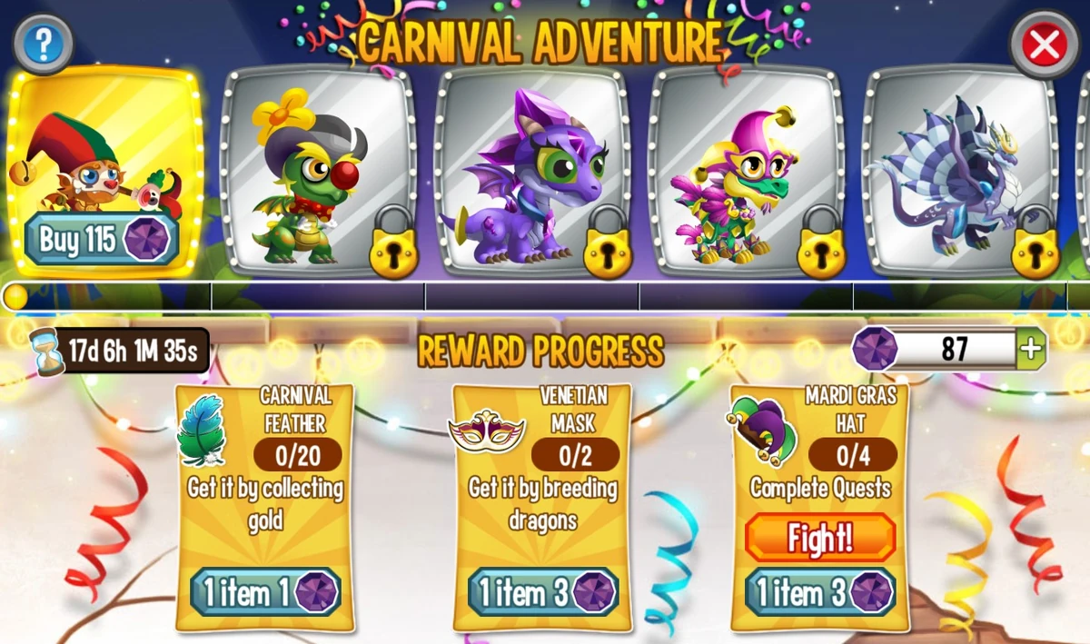 Carnival Island | Dragon City Wiki | Fandom