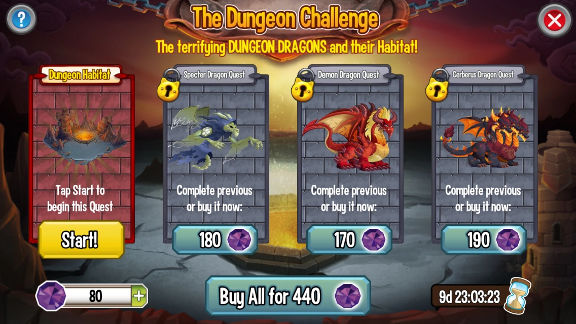 Dungeon Island/Mobile/September 2014 | Dragon City Wiki | Fandom