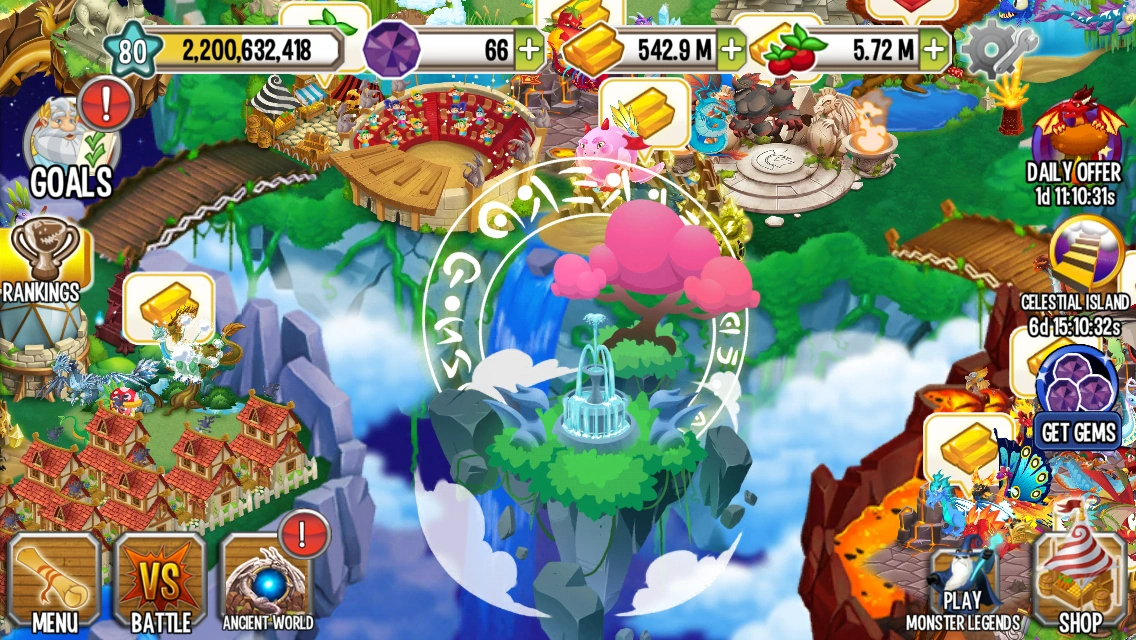Celestial Island | Dragon City Wiki | Fandom