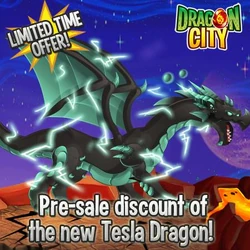 Dragon City Tesla Dragon