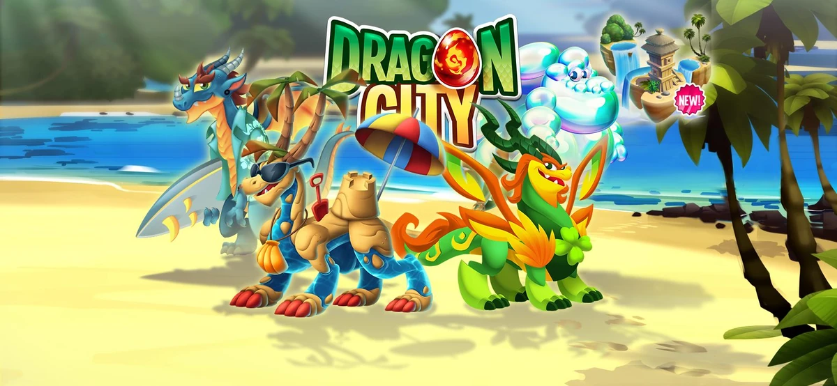 Seashore Dragon | Dragon City Wiki | Fandom