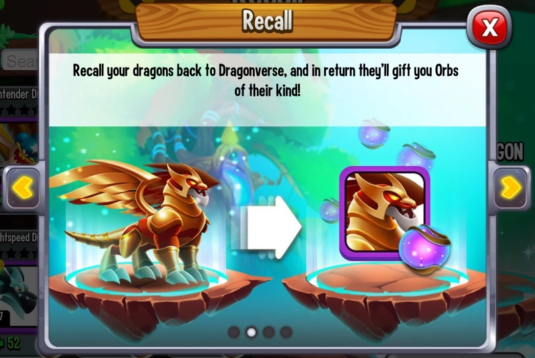 Dragon City Dragons Chart