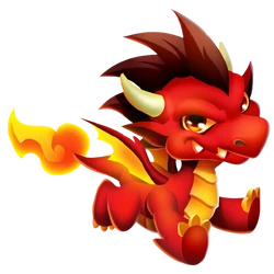 Black Fire Dragon Dragon City