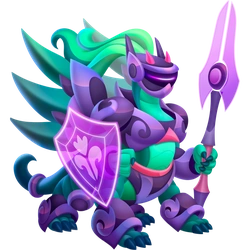 Violet Army Dragon | Dragon City Wiki | Fandom