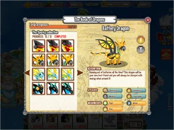 Battery Dragon Dragon City