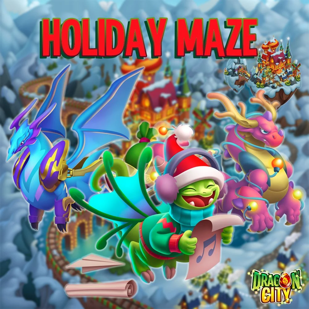 Festive Lights Dragon | Dragon City Wiki | Fandom
