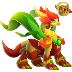 Red Crested Dragon | Dragon City Wiki | Fandom