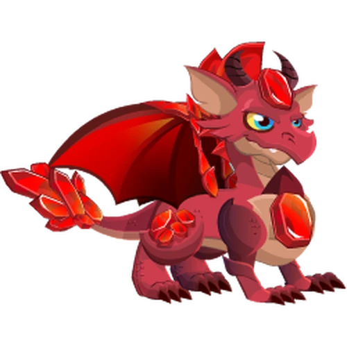 Ruby Dragon Dragon City