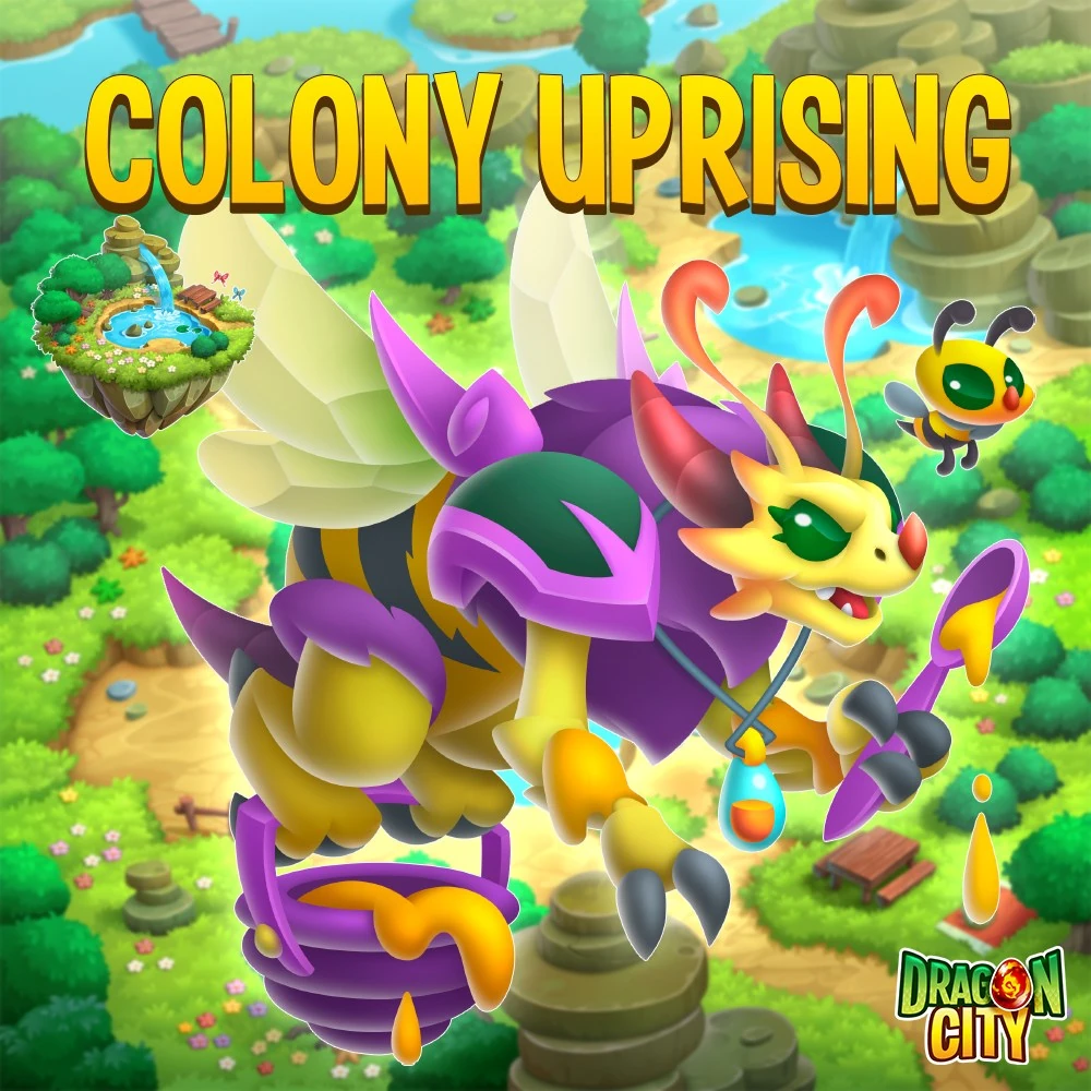 Hive Drone Dragon | Dragon City Wiki | Fandom