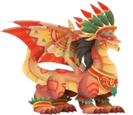 Dragón Guerrero Azteca | Wiki Dragon City | Fandom