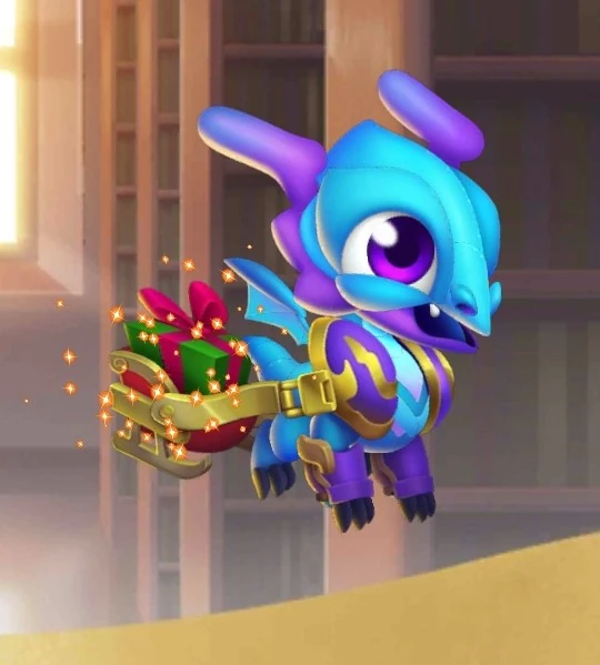 Sleigh Dragon | Dragon City Wiki | Fandom