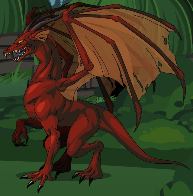 Young Red Dragon | DragonFable Wiki | Fandom