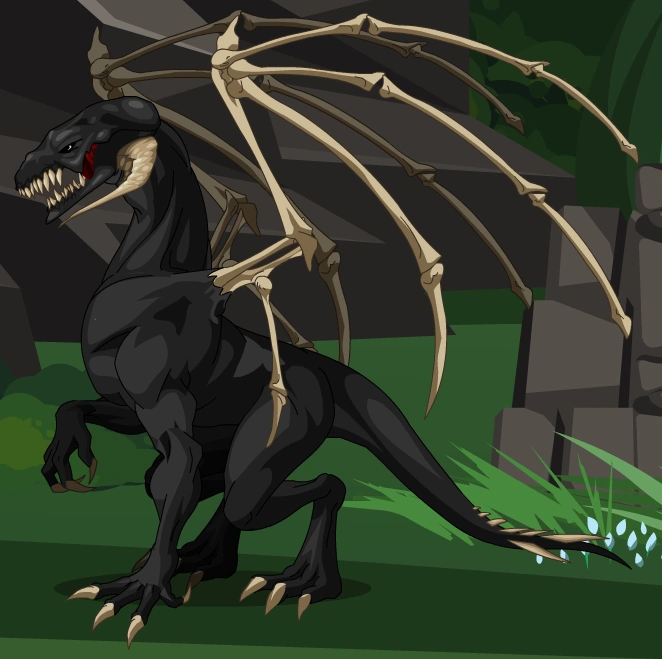 Young Dark Dragon | DragonFable Wiki | Fandom
