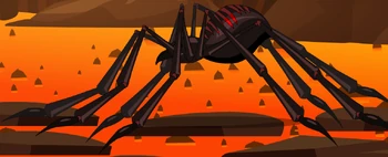 Fire Spider/monster 1 | DragonFable Wiki | Fandom