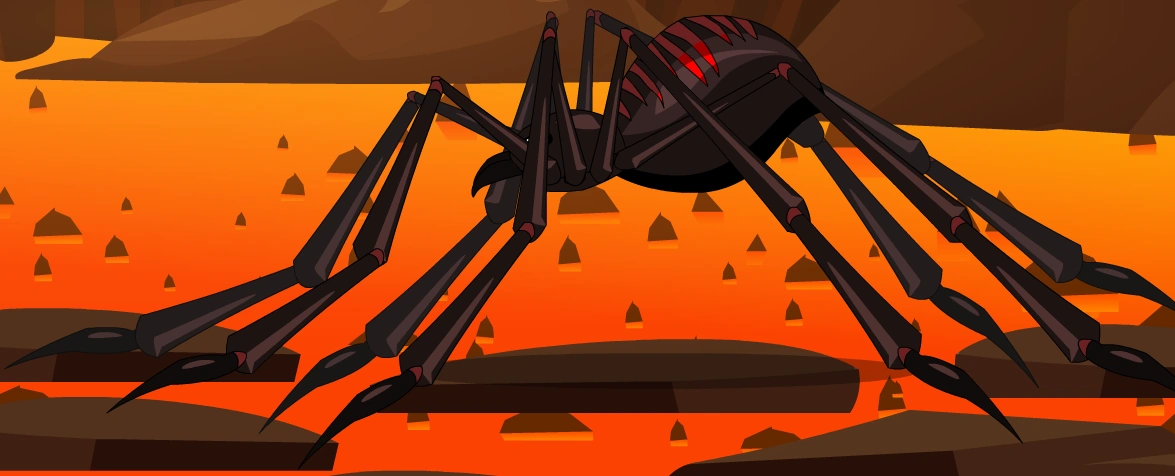 Fire Spider/monster 1 | DragonFable Wiki | Fandom