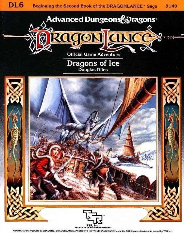 DL6: Dragons of Ice | Dragonlance Wiki | Fandom