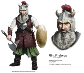Flint Fireforge | Dragonlance Wiki | Fandom