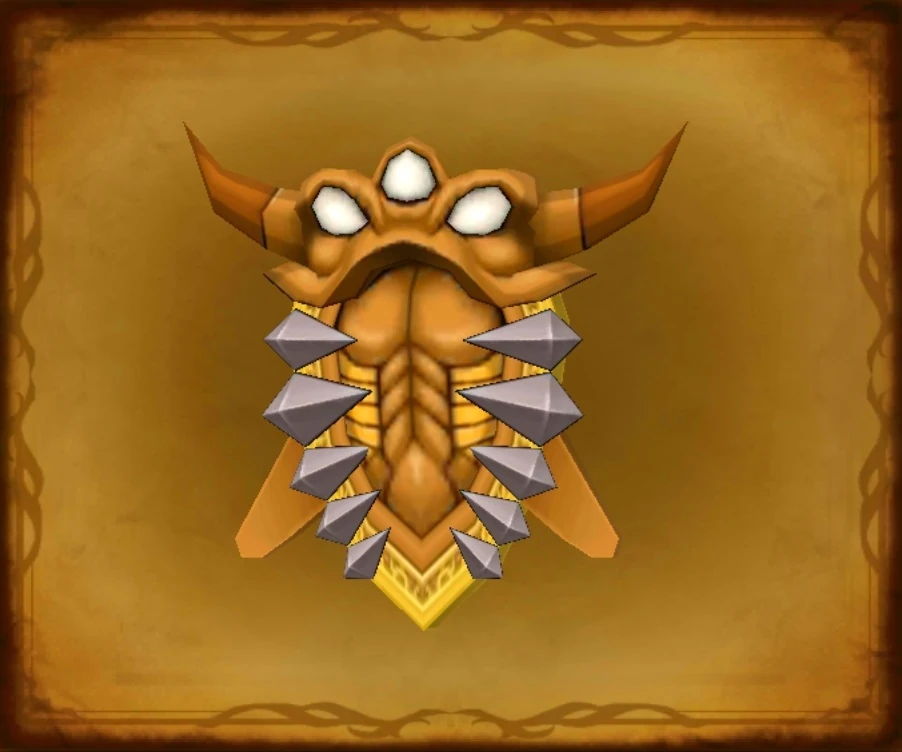 Monster ruler's shield (back) | Dragon Quest Wiki | Fandom