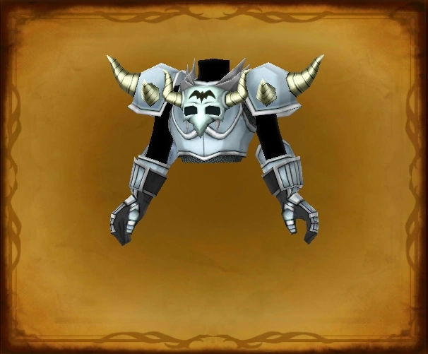 Infernal armour top (white) | Dragon Quest Wiki | Fandom
