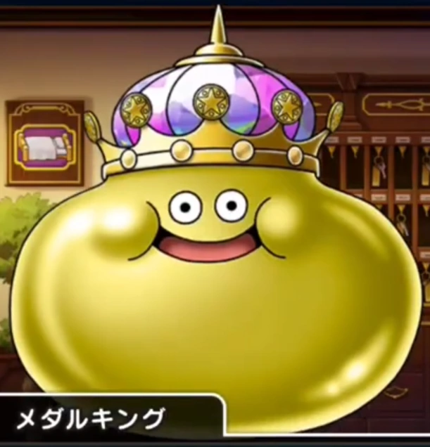 Medal king slime | Dragon Quest Wiki | Fandom