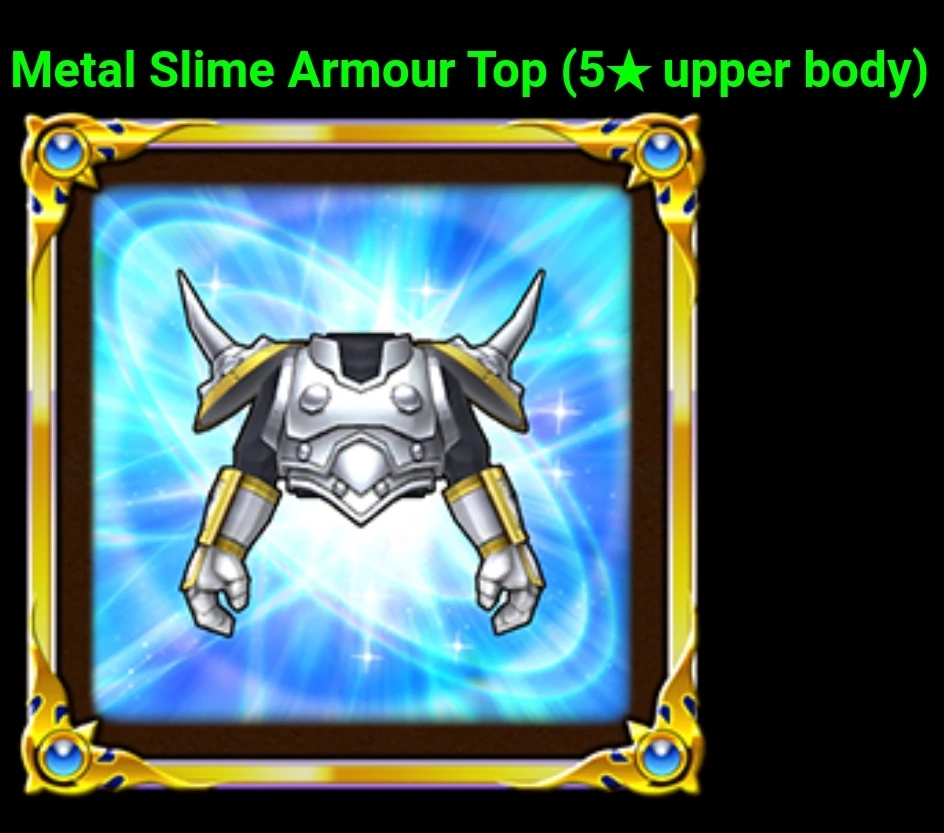 Metal slime armour top | Dragon Quest Wiki | Fandom
