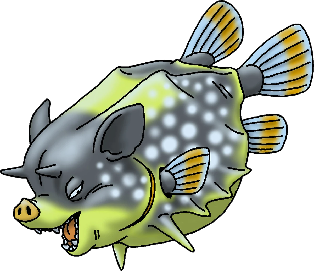 Wild boarfish | Dragon Quest Wiki | Fandom