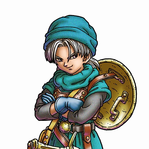 Luminary (aka Future Trunks) is the most handsome DQ Hero, according to ...